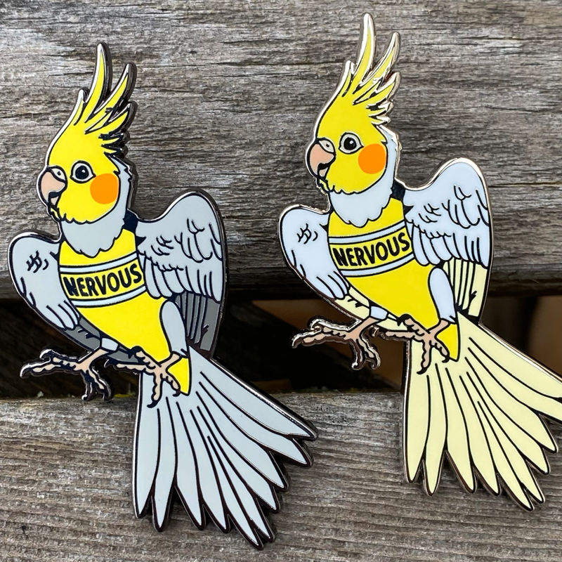 Enamel Pins Tagged "parrot" - crow-party